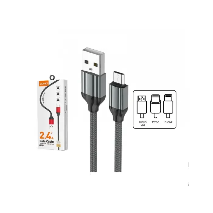 LDNIO LS441 MICRO-Fast Charge cable-1M