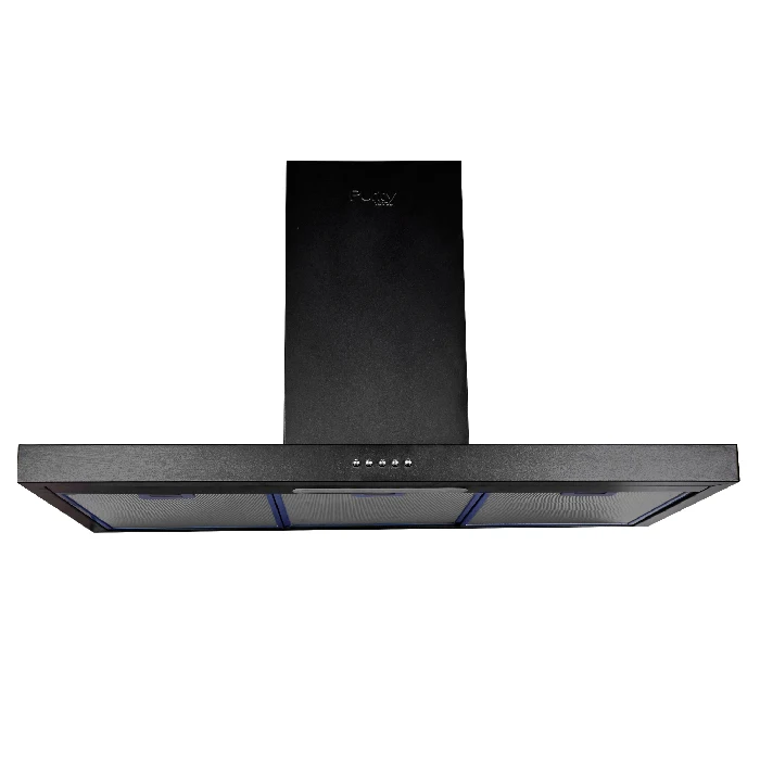 Purity 101 Kitchen Built-in cooker hood Black - FLATO PRO BL 90 cm